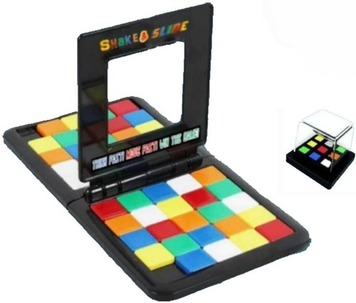 Shake & Slide Block Game Shape Matching Intelligence Board for Classic ...
