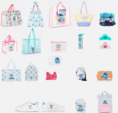 Primark Disney Lilo And Stitch Travel Pillow Backpack Shoulder Body Bag ...