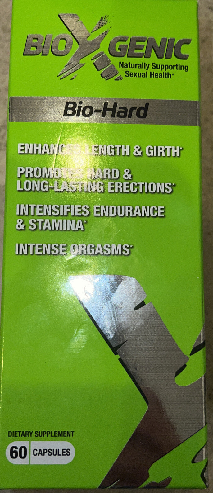 BioXgenic BIO-HARD Dietary Supplement (30 Capsules) for sale online | eBay