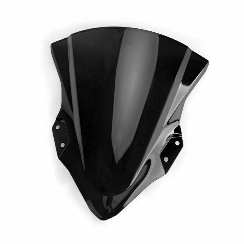 ABS Windshield Windscreen Wind Shield Fit Kawasaki 18~22 Ninja 400 Blk ...