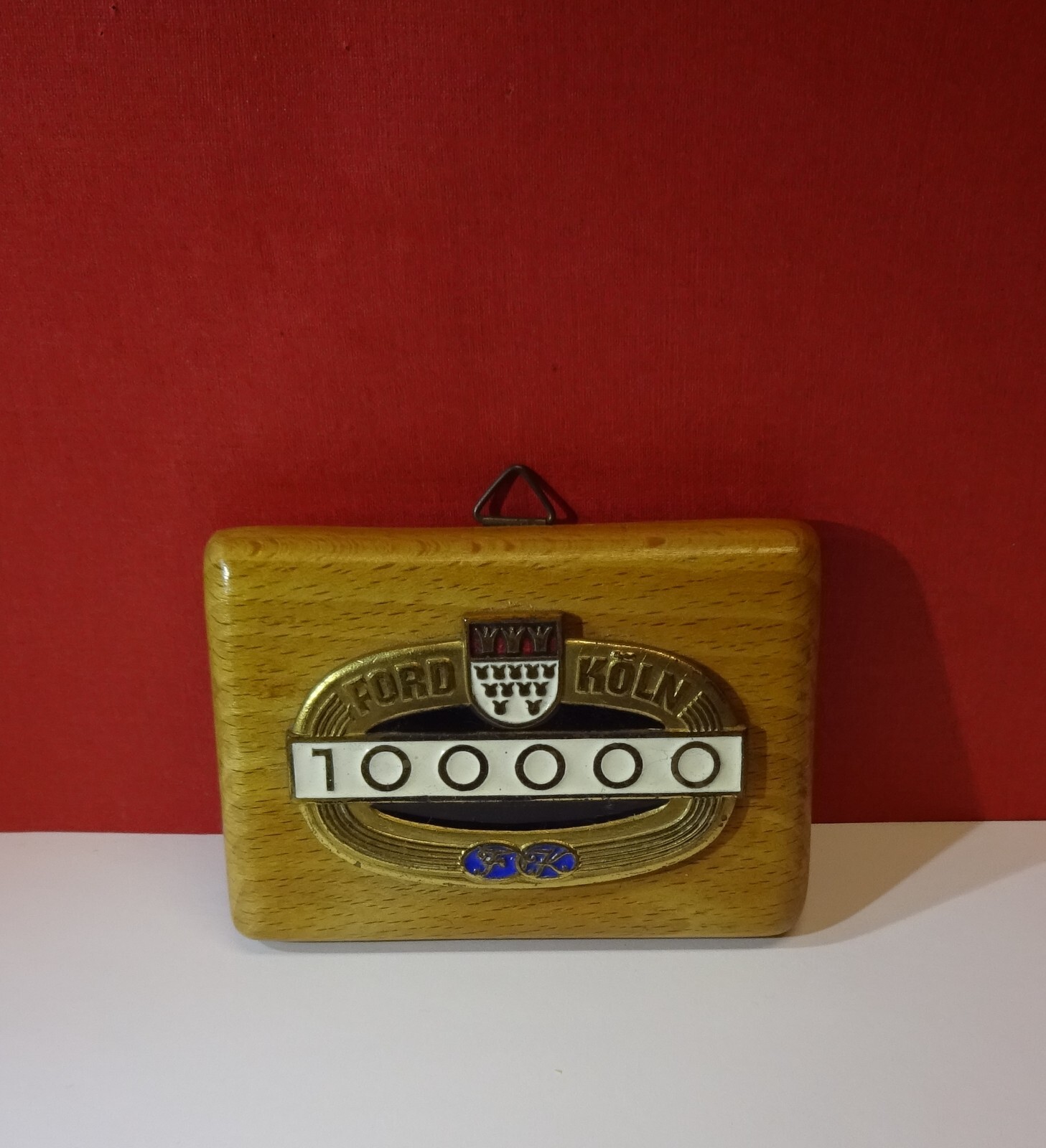 Original alte FORD Köln 100000 Km Emaille Plakette Rarität | eBay.de