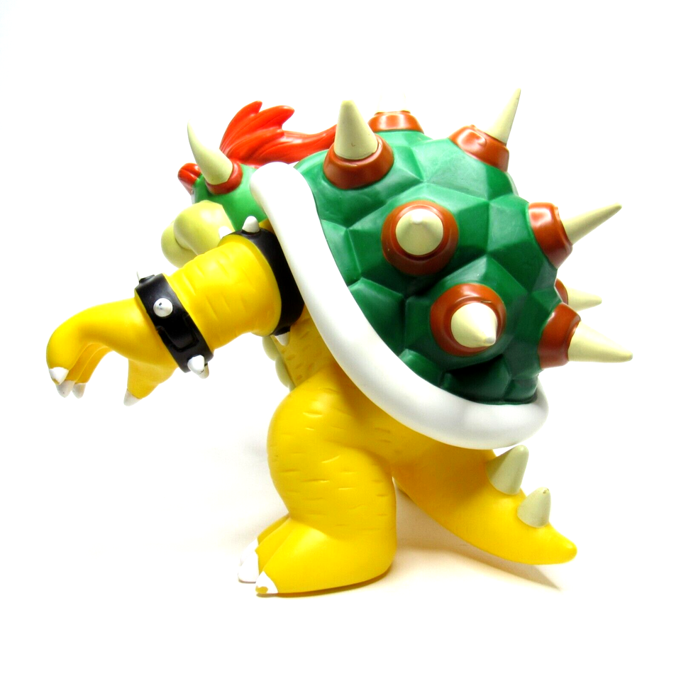 Bowser Action Figure 8" PVC 2010 Rare Nintendo Super Mario Bros | eBay