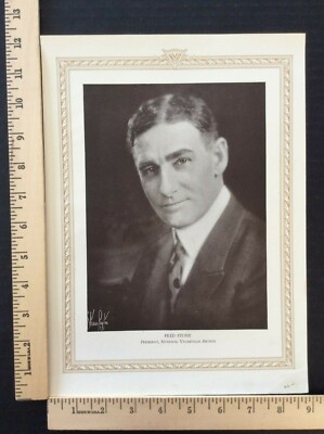 Rare Original VTG 1928 Vaudeville Ad Fred Stone E F Albee Art Print | eBay