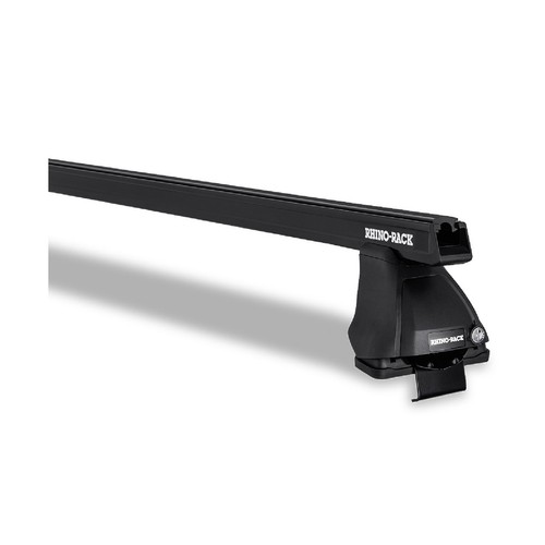 Rhino Rack JA4887 Black 1 Bar Roof Rack System for F-150 Super Cab/Crew ...