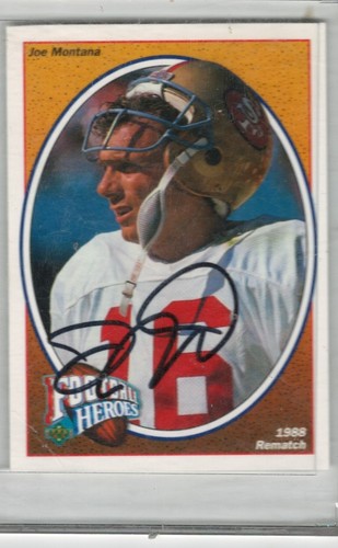 JOE MONTANA AUTOGRAPH | eBay
