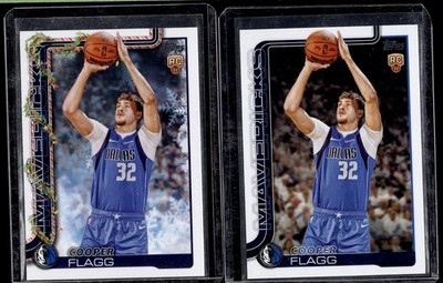 2025-26 Topps - Cooper Flagg - Lot of 5 Cards - Base+Base Holiday+3 ...