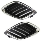 New Pair Of Grille Assembly Fits Saab 9-3 Arc 4 Cyl 2.0L By SB1200103 ...