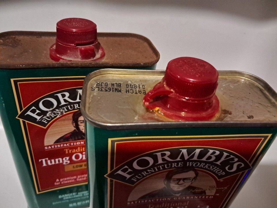 Two! Formby's Tung Oil Finish 16 fl oz Furniture Wood Protector Low ...