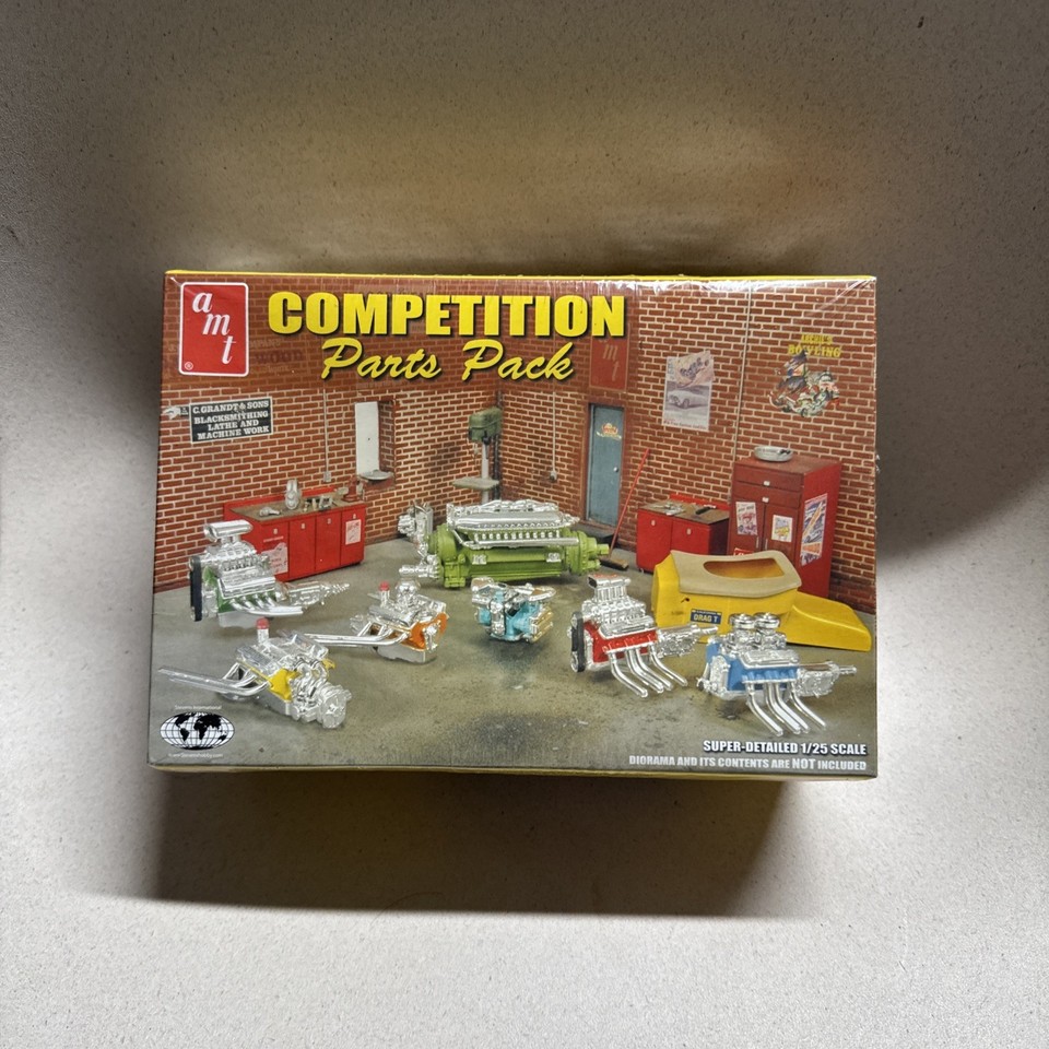 AMT 1/25 Competition Parts Pack Model Kit Rare 38677 Sealed | eBay