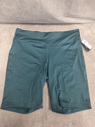 Ideology Womens Green Compression Shorts Size 2X | eBay