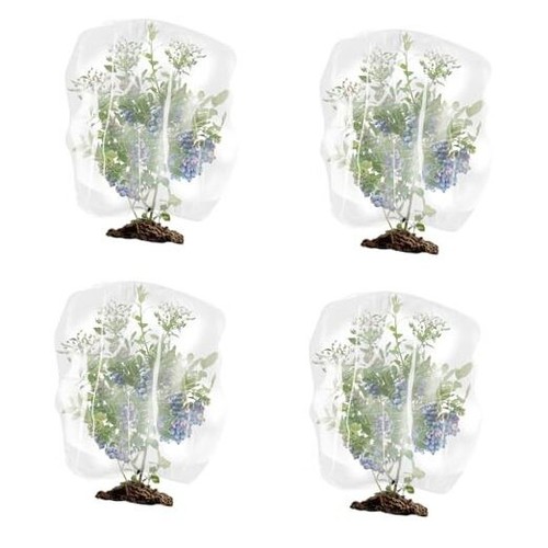 Blueberry Bush Netting Cover with Drawstring 4 Pack Tree Netting 3.3FT ...