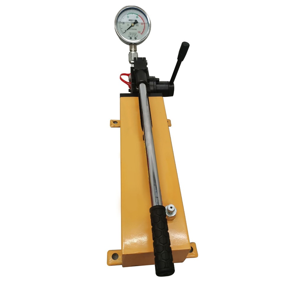 USED Manual Track Pin Press Machine 30T Portable Excavator Sleeve ...