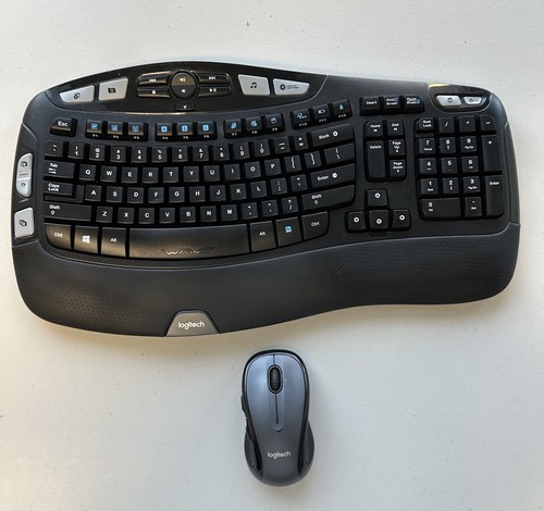 Logitech K350 Wireless Keyboard + M510 Mouse - Grade B - With USB ...