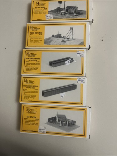 ME Micro Engineering Company N Scale Buildings Lot of 5 | eBay