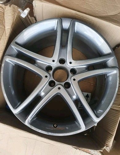 1x Alufelge 18 Zoll 9.5" 5x112 43,5 ET Glanz A222401200 Mercedes-Benz ...