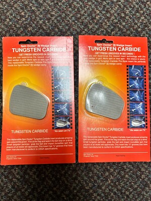 Spin Doctor RI Golf Club Wedge Insert Tungsten Carbide Insert. New. | eBay