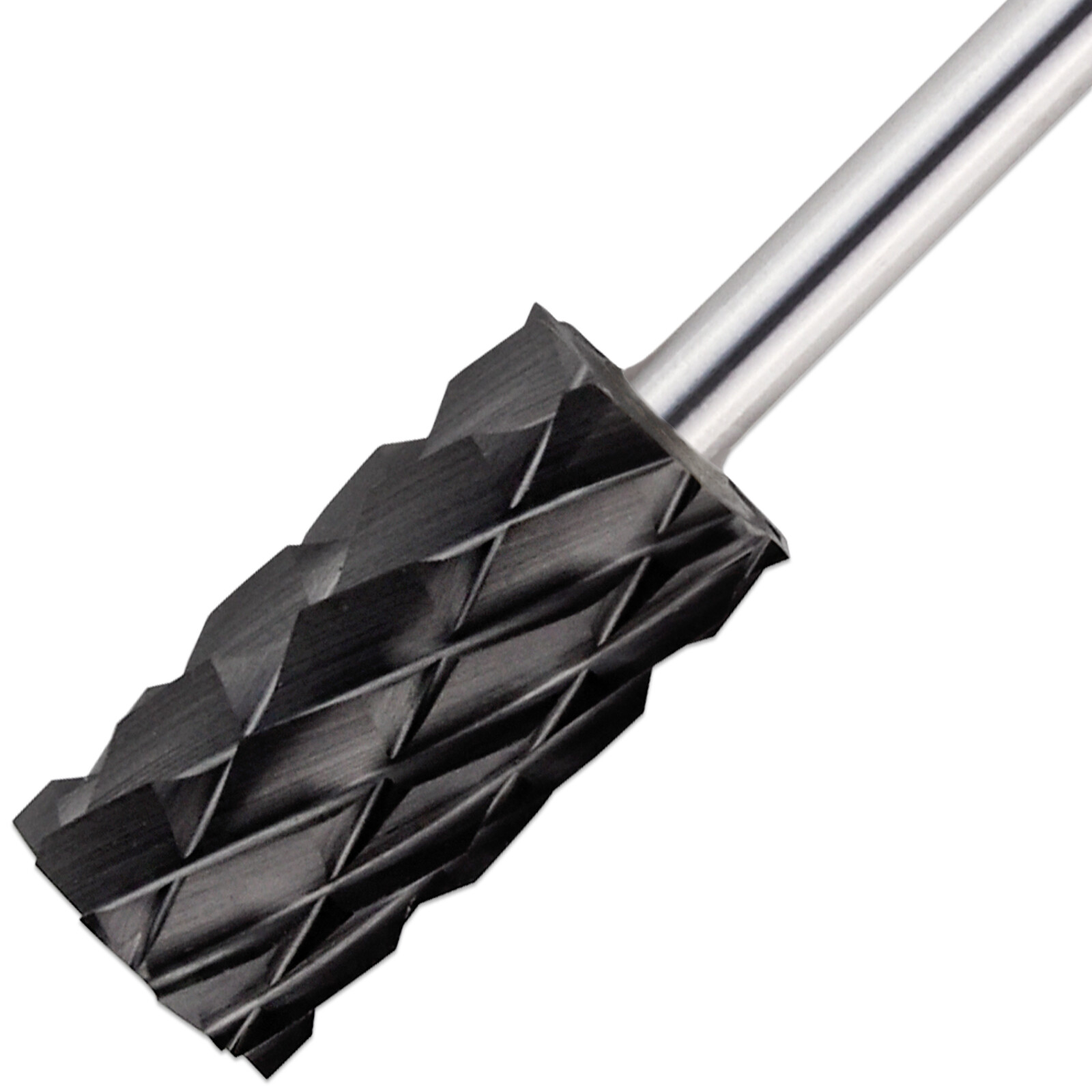 PANA 3/32" Shank Size - DLC Black Flat Top Large Barrel Carbide Bit ...