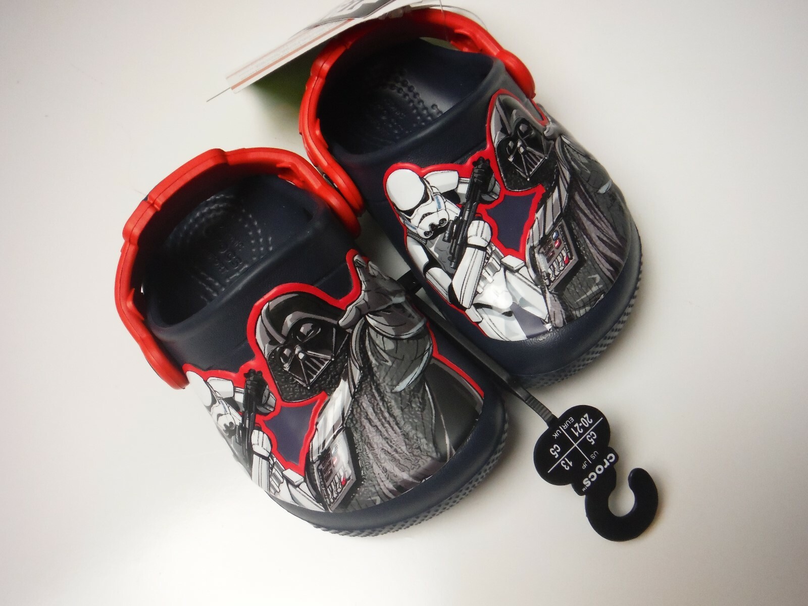 Crocs Star Wars Dark Side Clog Infant Toddler 5 Darth Vader Boy Girl c5 ...