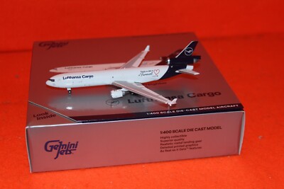 GEMINI JETS GJ2072 LUFTHANSA CARGO MD-11 FREIGHTER D-ALCC 1-400 SCALE ...