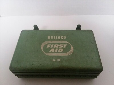 Vintage Bullard First Aid Kit No.110 complete | eBay