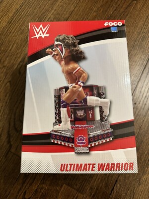 *SOLD OUT* Ultimate Warrior LIGHT UP Stage Wrestling WWE WWF Bobblehead ...