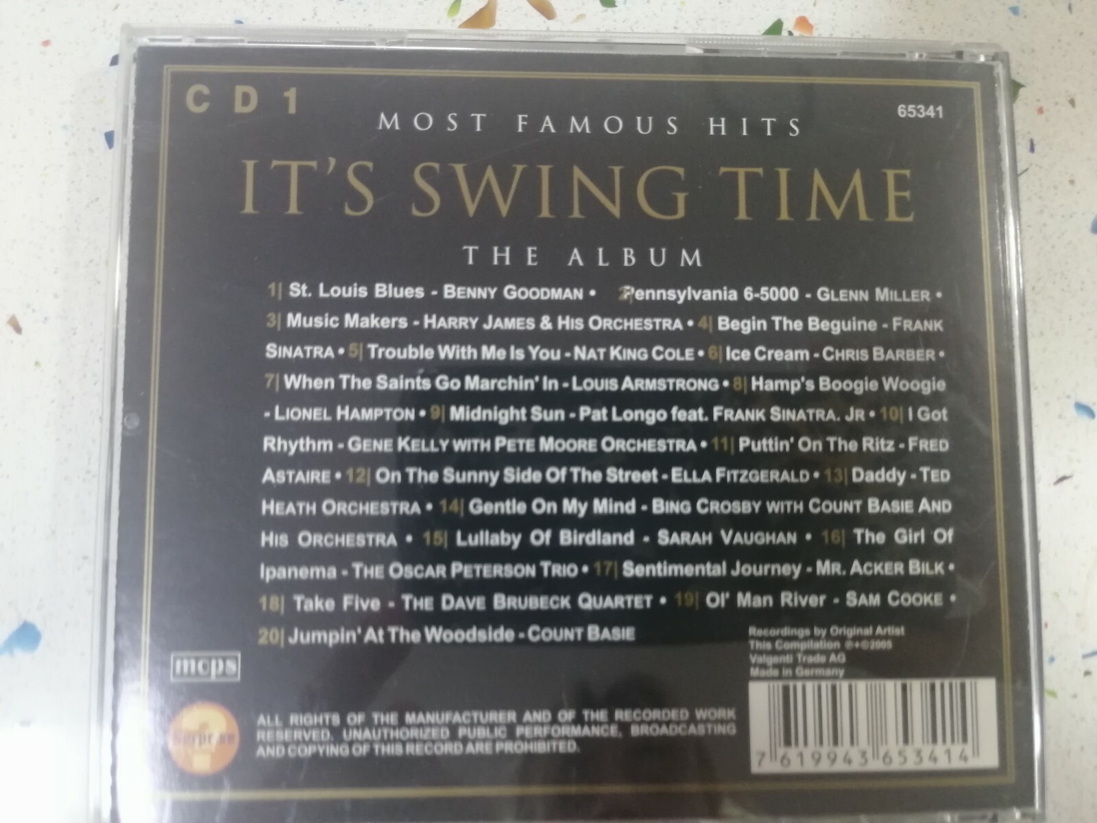 It `S Swing Time The Album CD Most Famous Hits | eBay