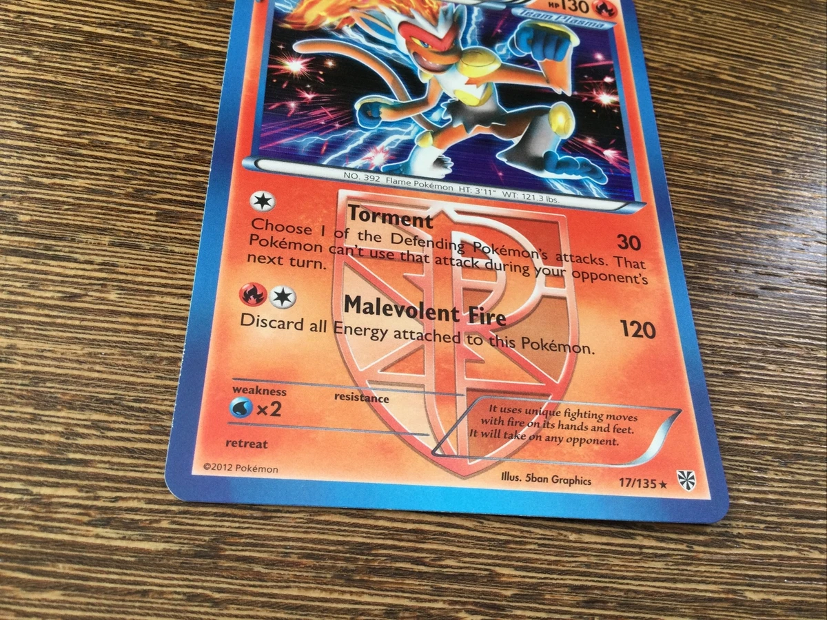 Infernape Card Plasma Storm