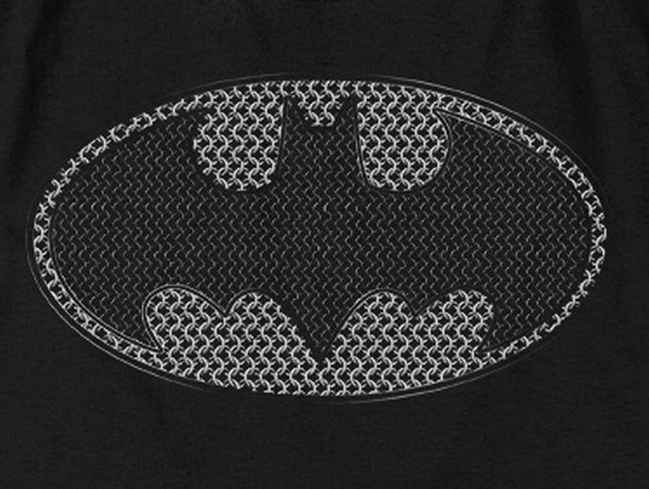 Batman "Chainmail Shield" Pullover Hoodie, Sweatshirt or Long Sleeve T ...
