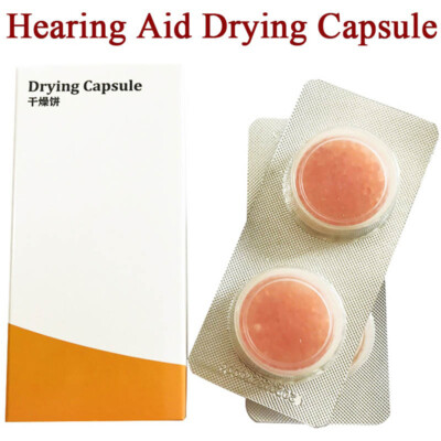 5 Boxes Hearing Aid Drying Capsules Tablets Dryer Bricks Desiccant ...