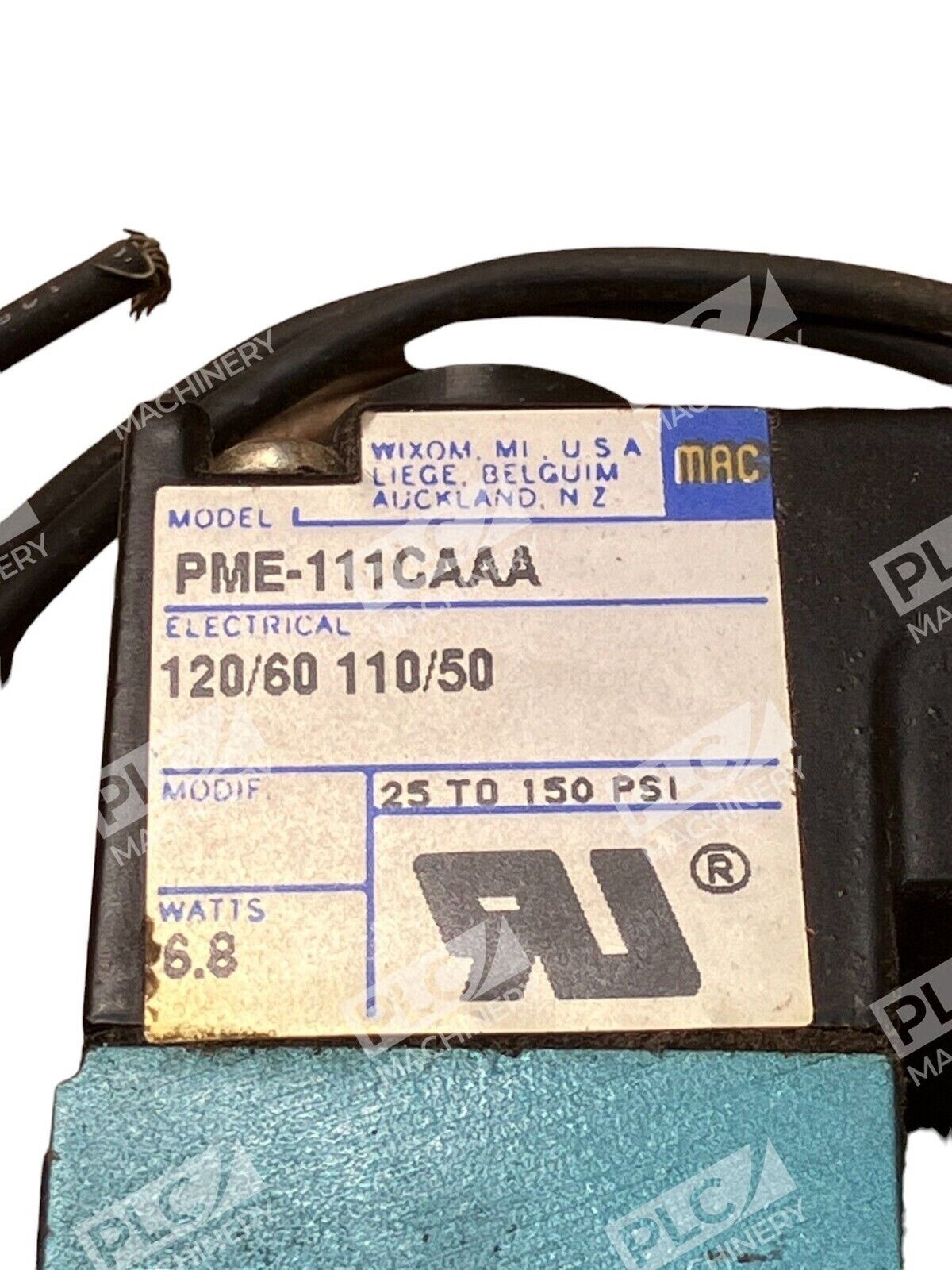 Mac Pme-111caaa Solenoid Valve PME111CAAA PME 111caaa for sale online ...