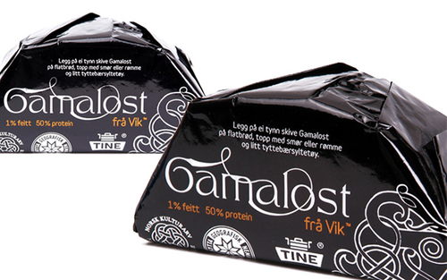 Gamalost from Vik, Norway. "Old cheese". Traditional Norwegian cheese ...