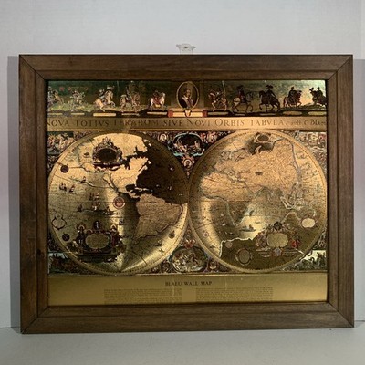 World Maps - Framed World Map