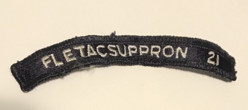 US Navy FLETACSUPPRON 21 Tab Fleet Tactical Support Squadron USN | eBay