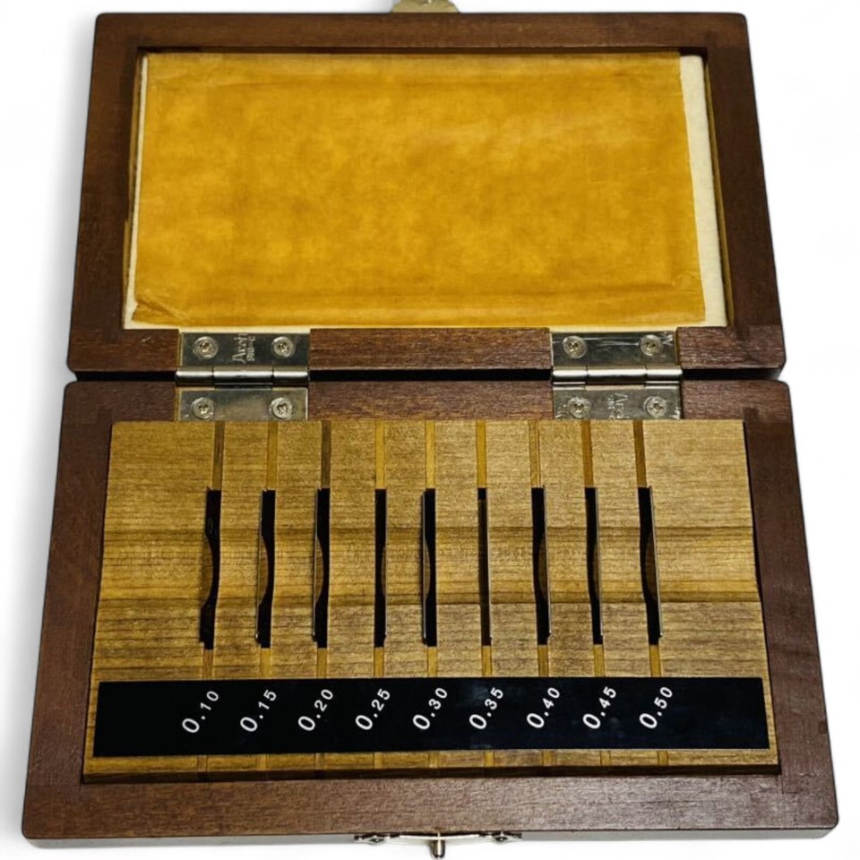 Mitutoyo Gage Block Set 516-991 BM1-9LT-1 Grade 1 Gauge Japan Tool Case ...