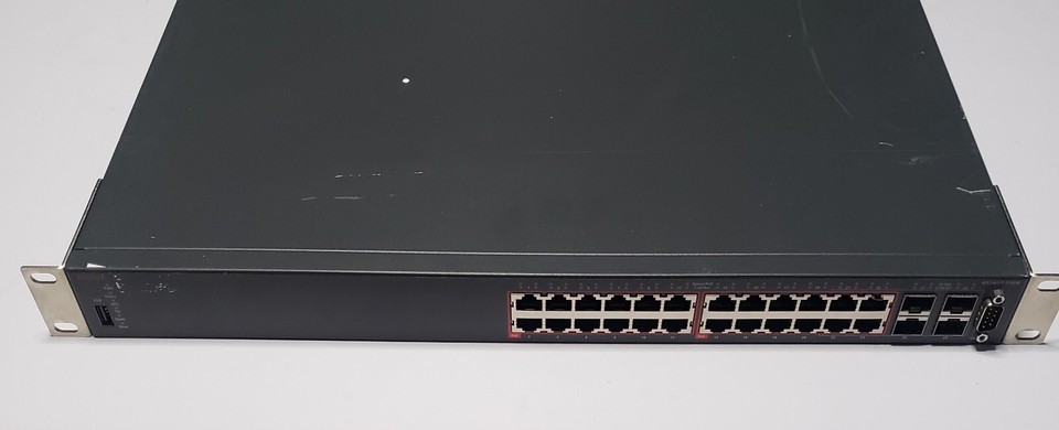 Avaya 24 Port Ethernet Routing Switch 4524GT-PWR AL4500A15-E6 | eBay