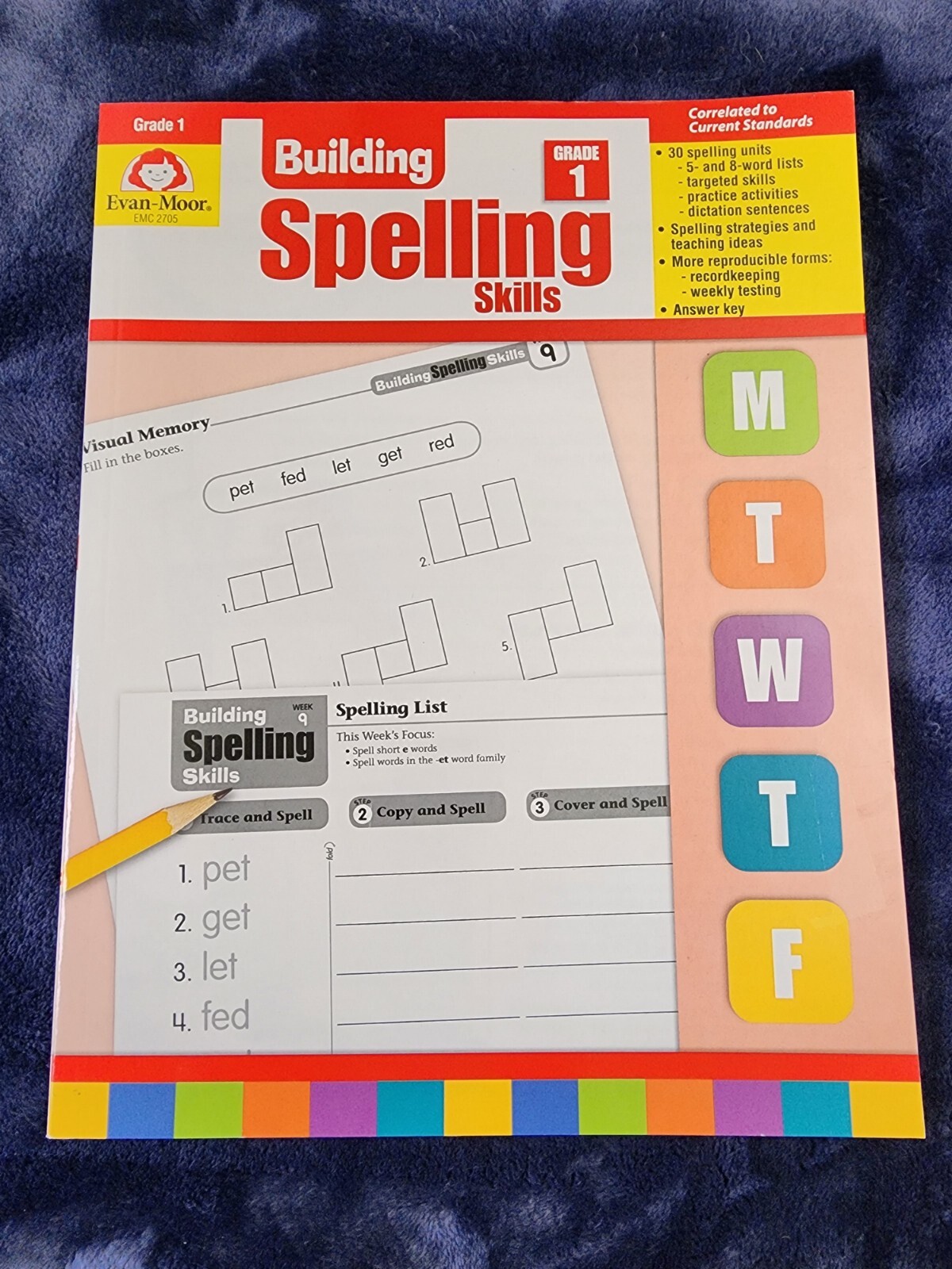 Building Spelling Skills Grade 1 Evan-Moor EMC-2705 9781557998392| eBay