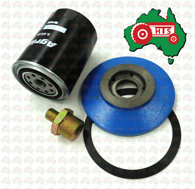 Fits for Ford Oil Filter Conversion Kit w/Adaptor Plate 2000 3000 4000 ...