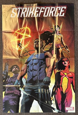 Strikeforce Promo Poster 2019 Marvel Comics 24x36 New 1 Per Store | eBay