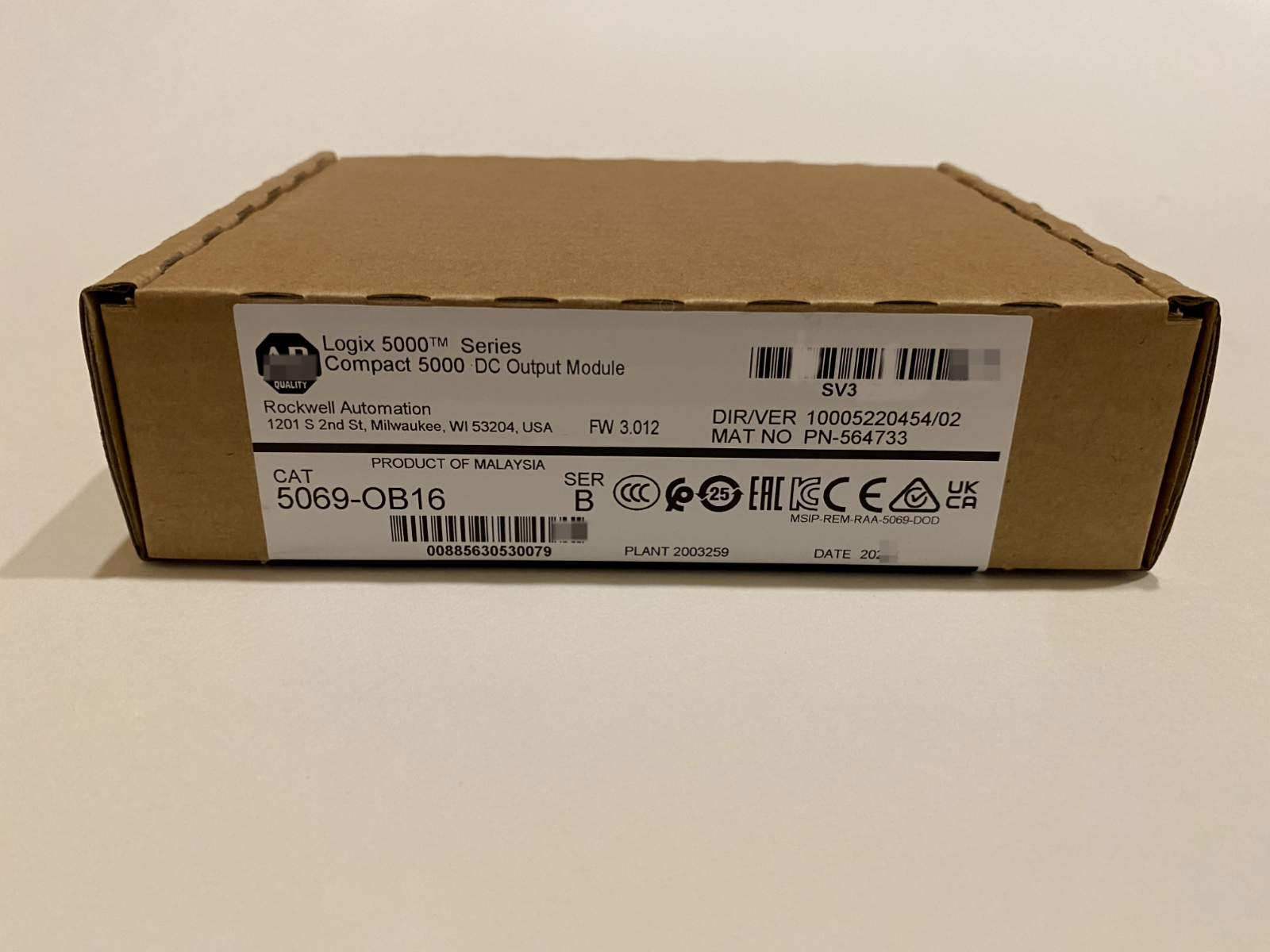 5069-OB16 AB Compact 5000 DC Output Module 5069-OB16 New Expedited#HT ...