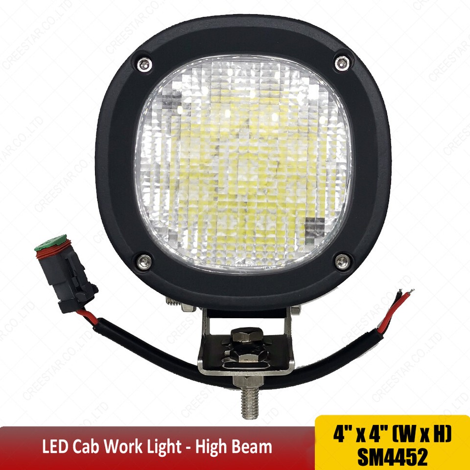 AT323301 45W Flood Beam LED Work Light For John Deere Backhoe Loaders+ ...