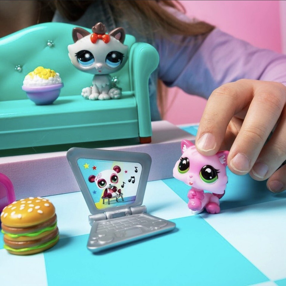 Littlest Pet Shop LPS Series 3 Gen 7 Diner Dash Shorthair Cat ...