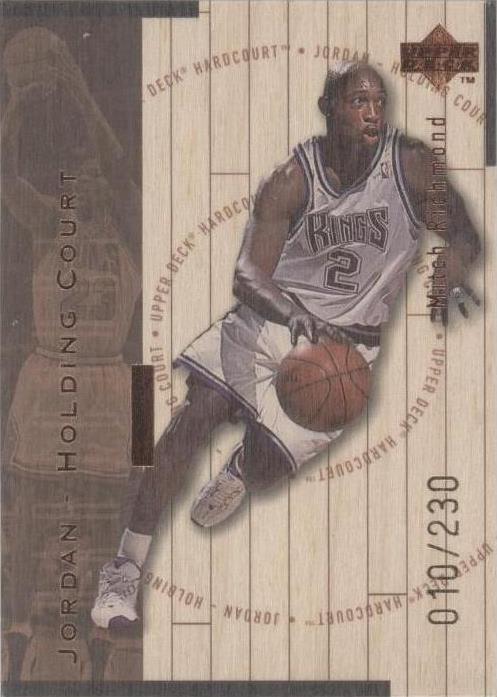 1998-99 Upper Deck Hardcourt - Jordan-Holding Court Michael Jordan ...