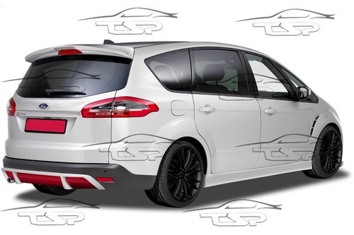 REAR BUMPER SPOILER LOWER DIFFUSER FOR FORD S-MAX 10-15 HA140 NEW | eBay