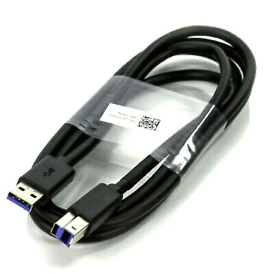 GENUINE DELL USB 3.0 6 FT UPSTREAM CABLE MODEL 5KL2E04503 TYPE A TO USB ...