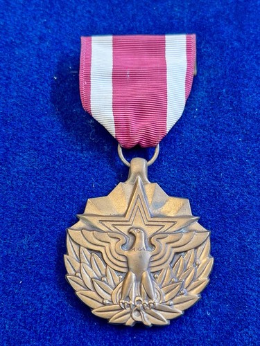 AMERICAN ARMY MERITORIOUS SERVICE MEDAL FULL SIZE WITH RIBBON ORIGINAL ...