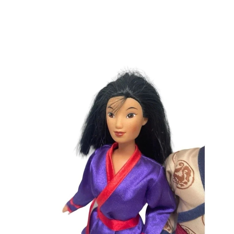 Vintage Disney's Mulan Captain Li Shang Doll And Mulan 1997 Mattel | eBay