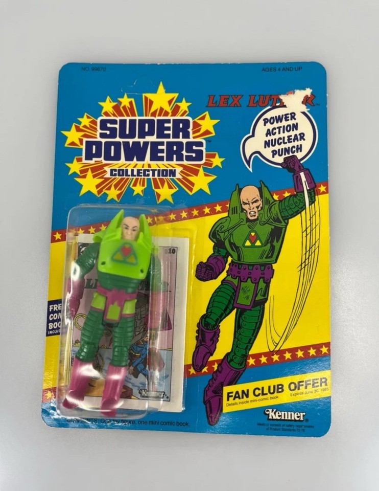 DC Super Powers Lex Luthor Action Figure ( comes with protector) | eBay