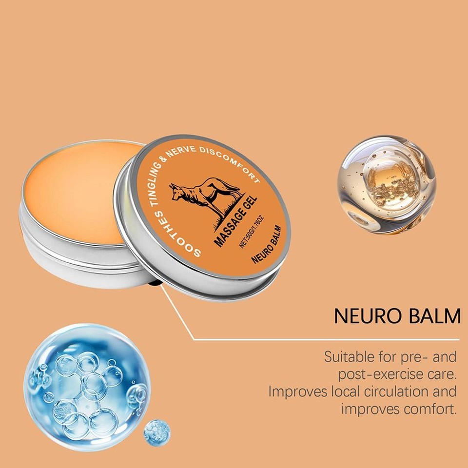 5PCS Therawolf Neuro Balm, 2025 New Herbal Joint & Muscle Soothing ...