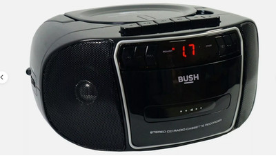 Bush KBB500 CD & Cassette Player Boombox with FM Radio (A-) | eBay UK