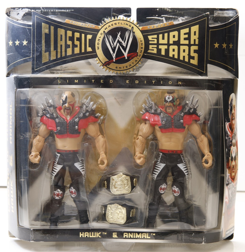 WWE Classic Superstars Legion Of Doom LOD Hawk Animal Road Warriors ...